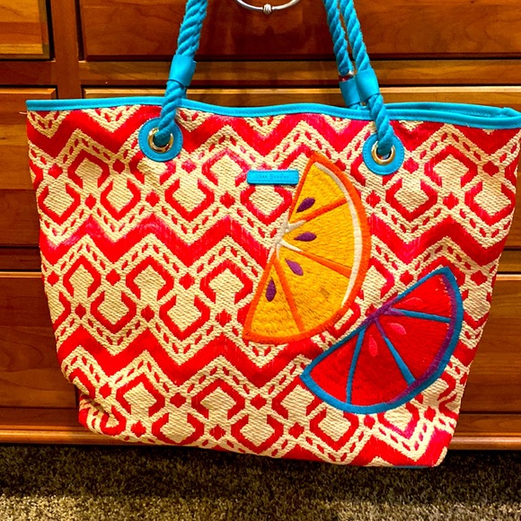 Vera Bradley | Bags | Vera Bradley Beach Shopping Tote | Poshmark